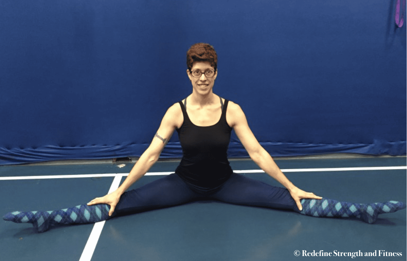 Straddle Splits and a Straddle Pancake. (part 1) - Reimagym